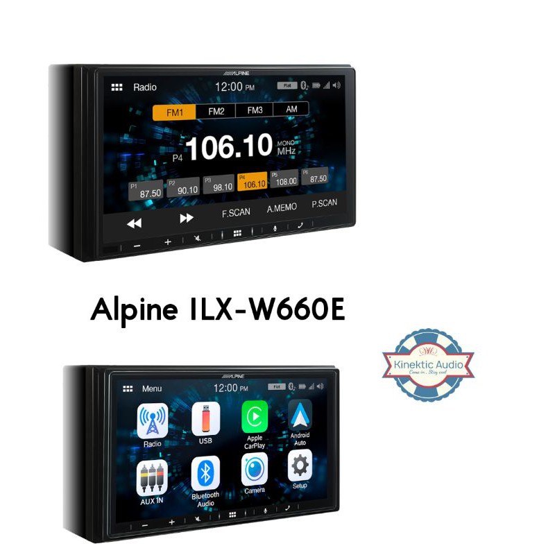 Alpine ILX-W660E – DIGITAL MEDIA STATION WITH APPLE CARPLAY & ANDROID ...